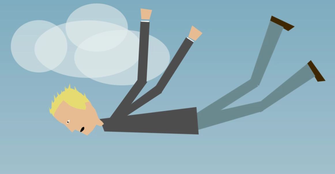 Falling - Lost Marble Media – Animation & AI Explainer Video Studio